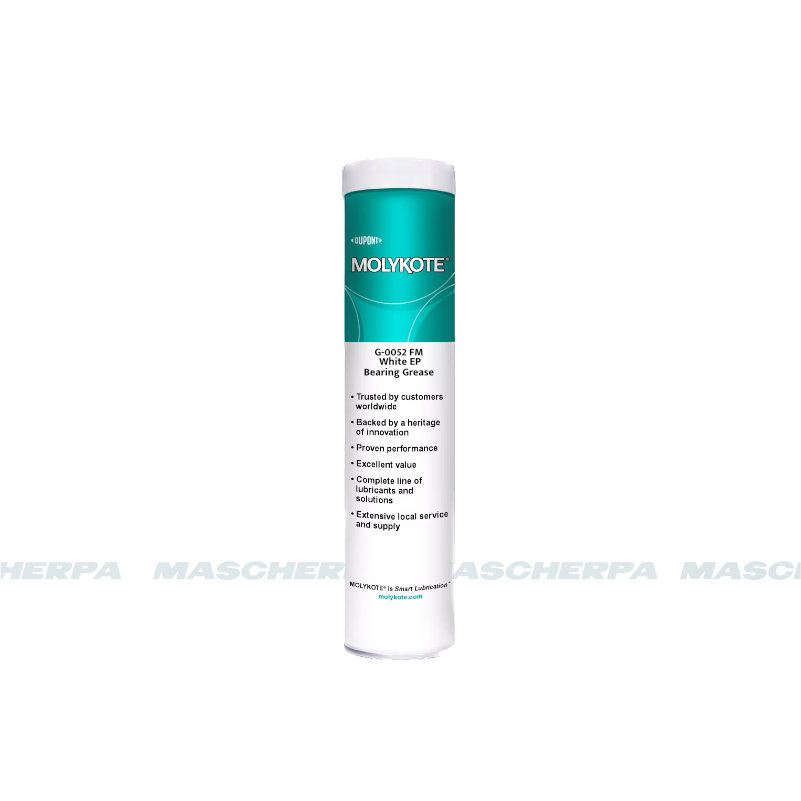 MOLYKOTE® G-0052 FM White EP Bearing Grease | Mascherpa s.p.a